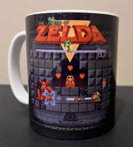 The Legend of Zelda Ceramic Coffee Mug - Nintendo NES - Link | eBay
