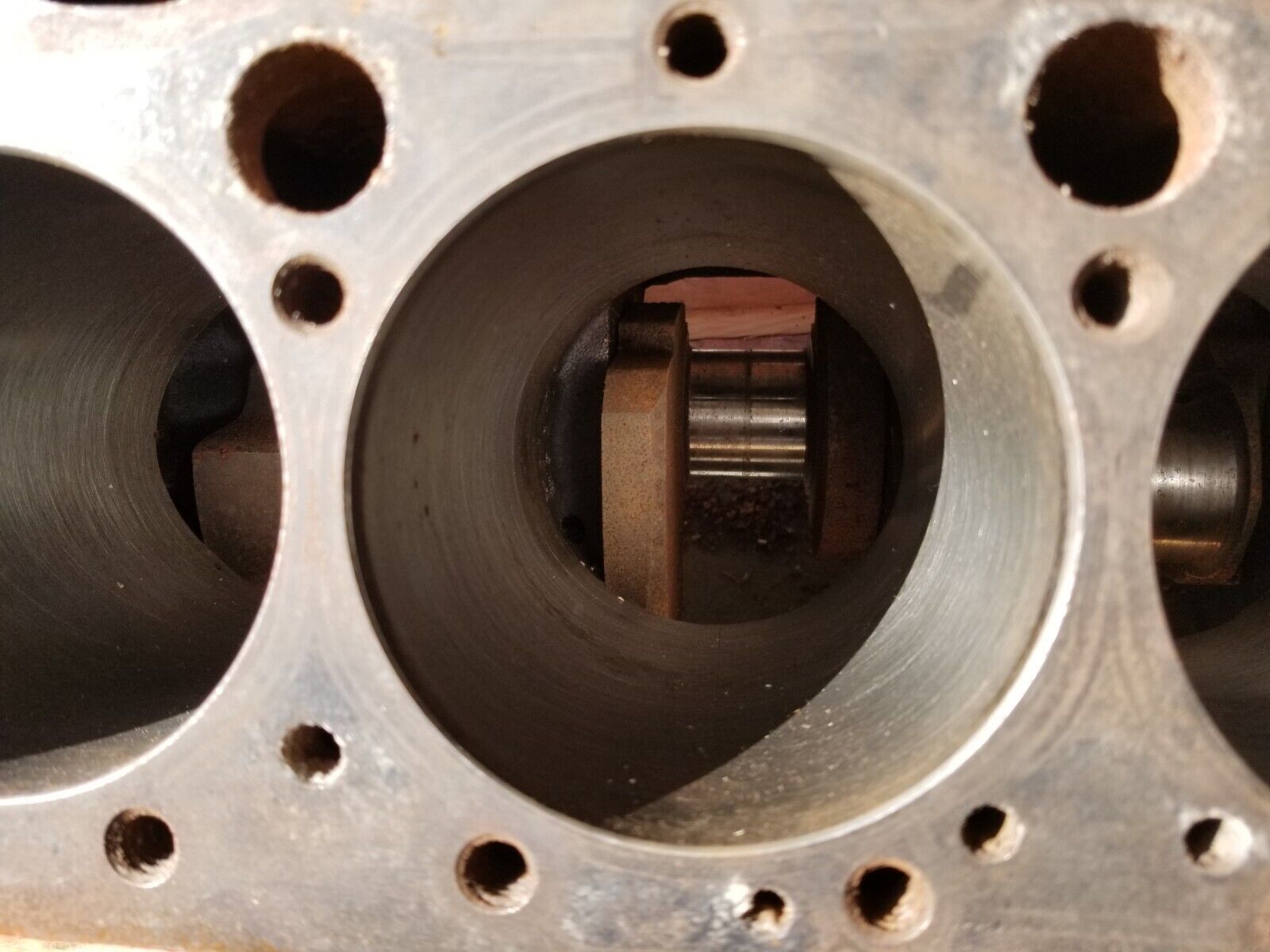 Chevy 350 4 Bolt Main Engine Block w/Crank 3870014 | eBay