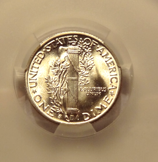 1945 S MERCURY DIME, MS65, CACG. THE PREMIUM GRADING SERVICE | eBay