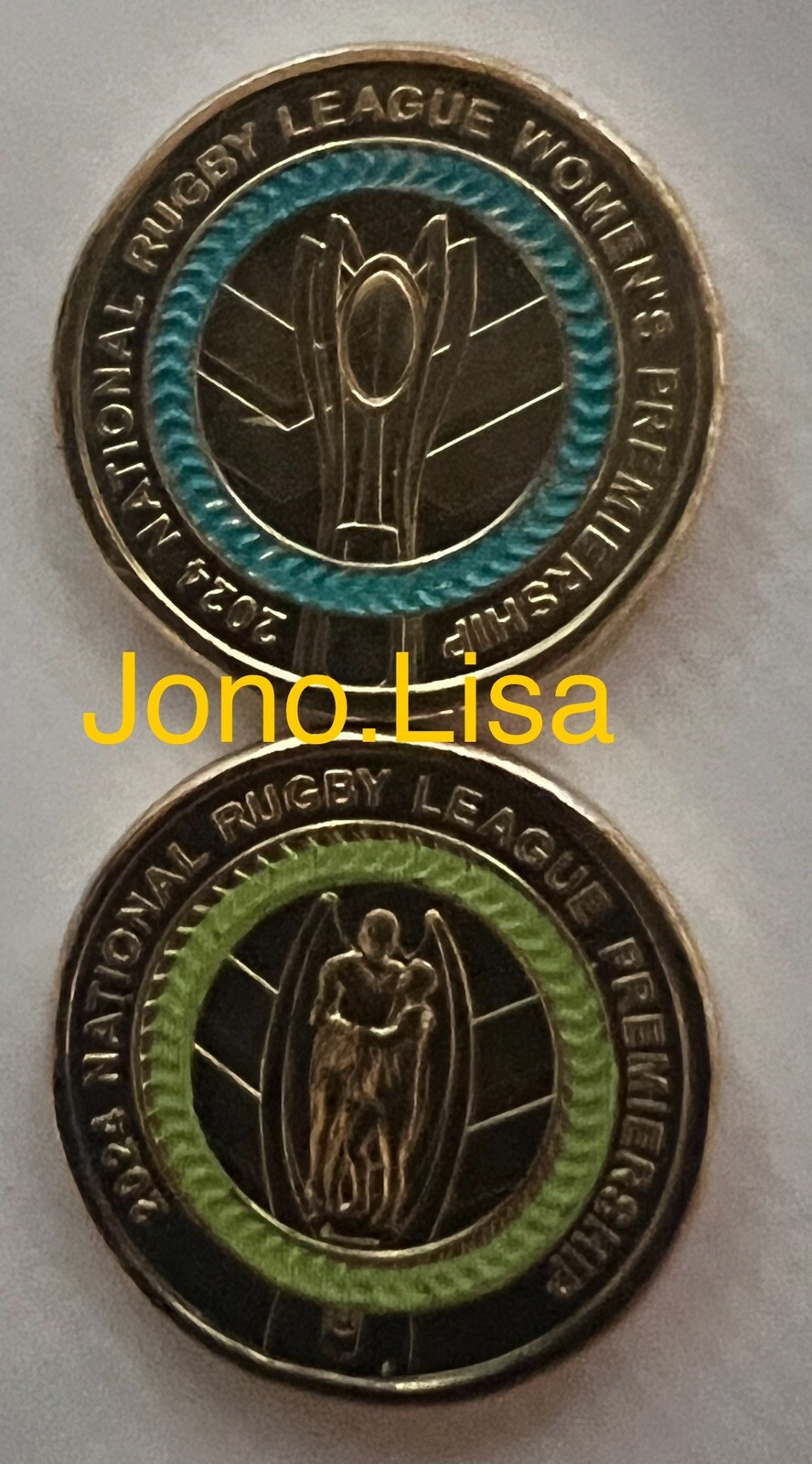 2024 $2 Both UNC $2 Coins - 1 of each Color. Two New Nrwl & Nrl Two ...