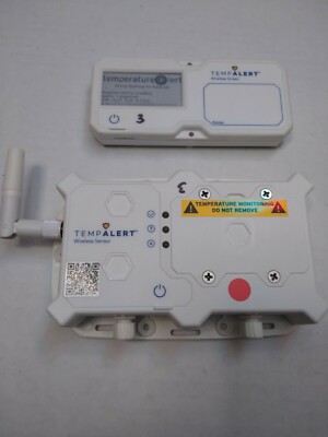 Temperature@lert ZPoint Wireless Temperature Sensor TM-ZP300-S + Screen ...