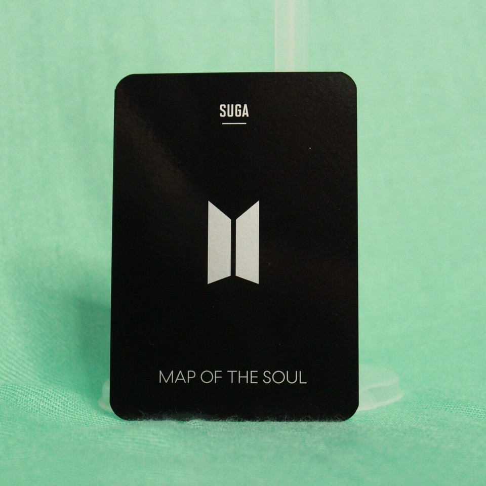 BTS Suga - Map of The Soul Army Bomb Special Edition Photocard Official ...