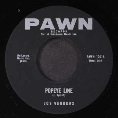 JOY VENDORS: popeye line / the bridge PAWN 7" Single 45 RPM | eBay