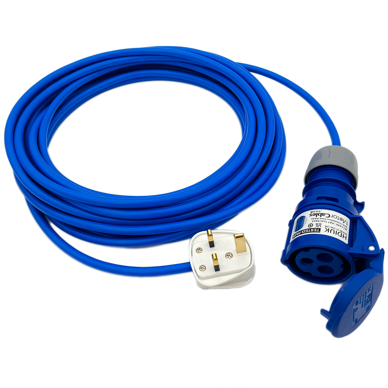 UK Plug to 16 Amp Blue Commando 230v Coupler | eBay UK