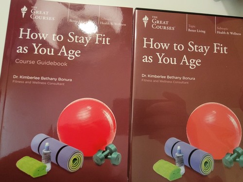 The Great Courses Teaching Company How To Stay Fit As You Age 3 DVDs ...