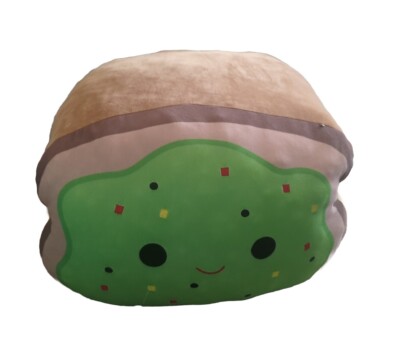 BIG SQUISHMALLOW 20" Stackable SINCLAIR the AVOCADO Toast Kellytoy *BS ...