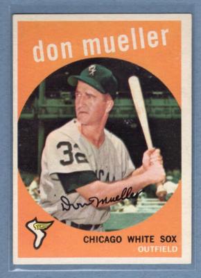 1959 Topps #368 Don Mueller EX-MT GO176 | eBay