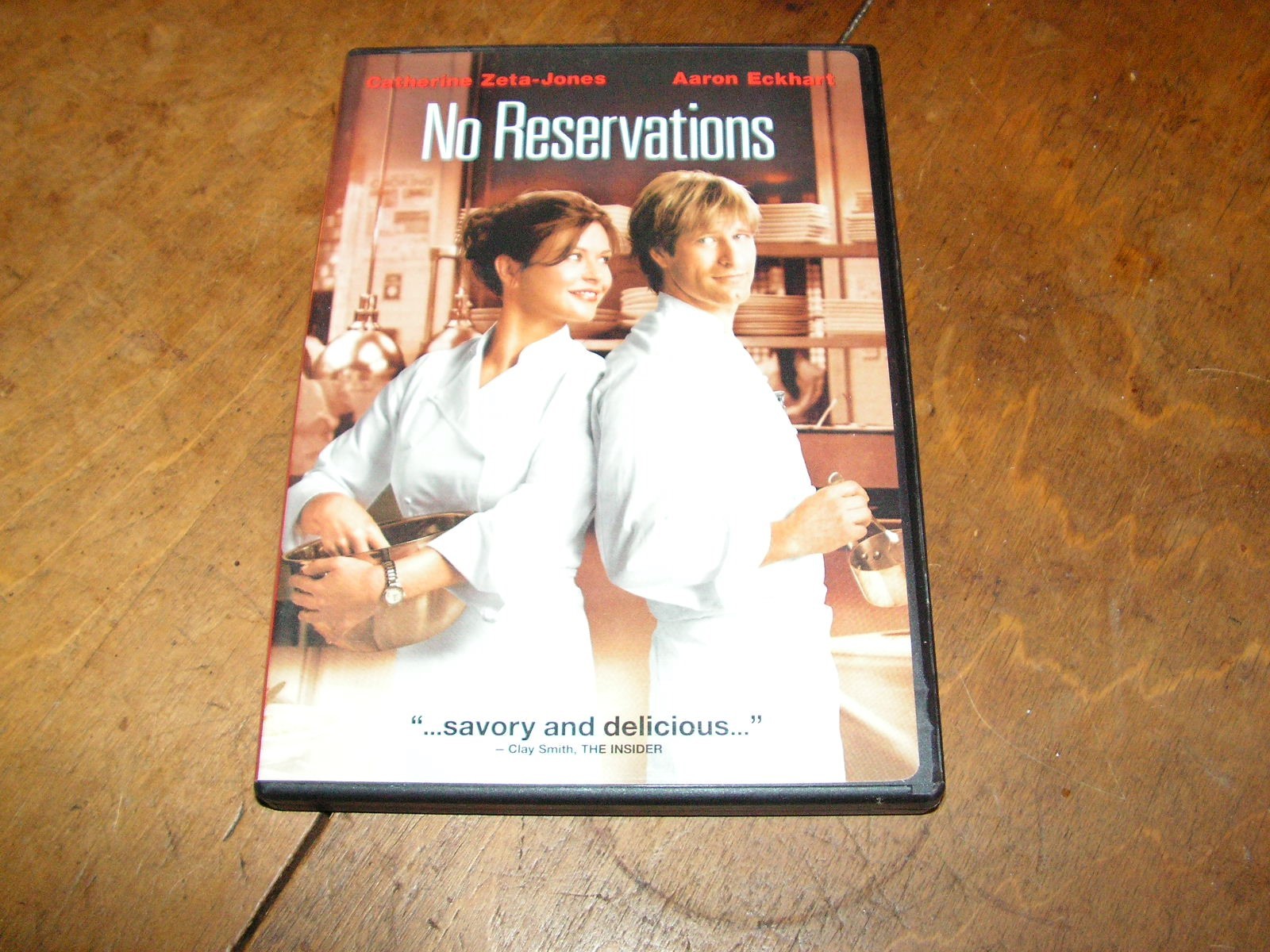 No Reservations (DVD, 2008) Catherine Zeta-Jones & Aaron Eckhart ...