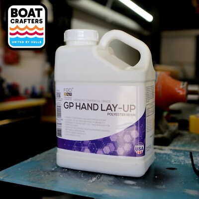 (4 Gallons) Polyester Laminating Fiberglass Resin GP Hand Layup Boat ...