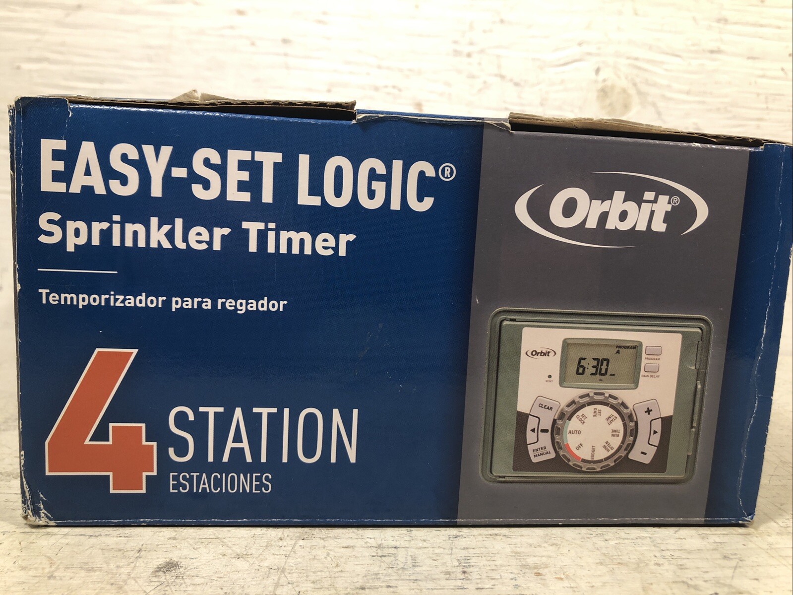 Orbit 57894 4-Station Outdoor Swing Panel Sprinkler System for sale ...