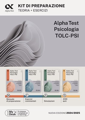 Alpha Test. Psicologia. TOLC-PSI. Kit Di Preparazione | eBay