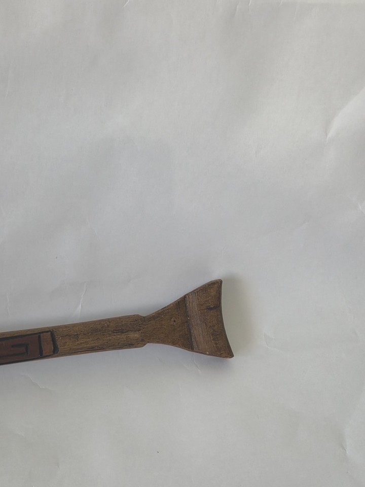 Antique Hand-Carved Wooden Decorative/Traditional Canoe Paddle | eBay