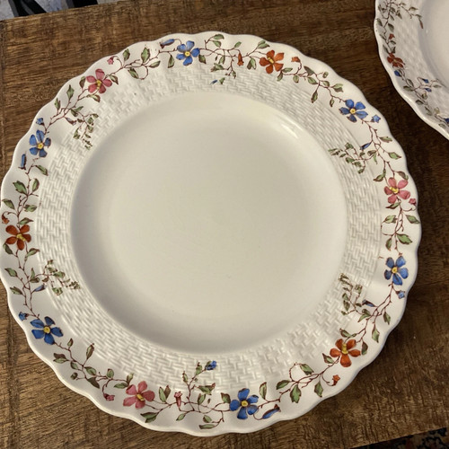10 Copeland Spode Wicker Dale salad plates 7 3/4" | eBay