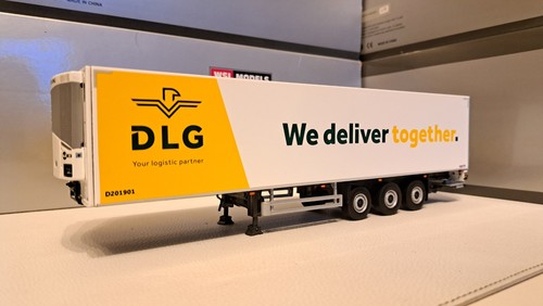 WSI DLG Logistics Trailer 01-3537. Tail Lift, Schmits Reefer. Mint ...