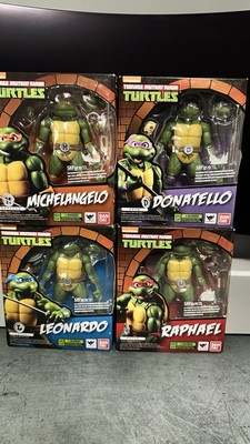 TMNT Teenage Mutant Ninja Turtles SHF SHFiguarts Bandai COMPLETE SET | eBay