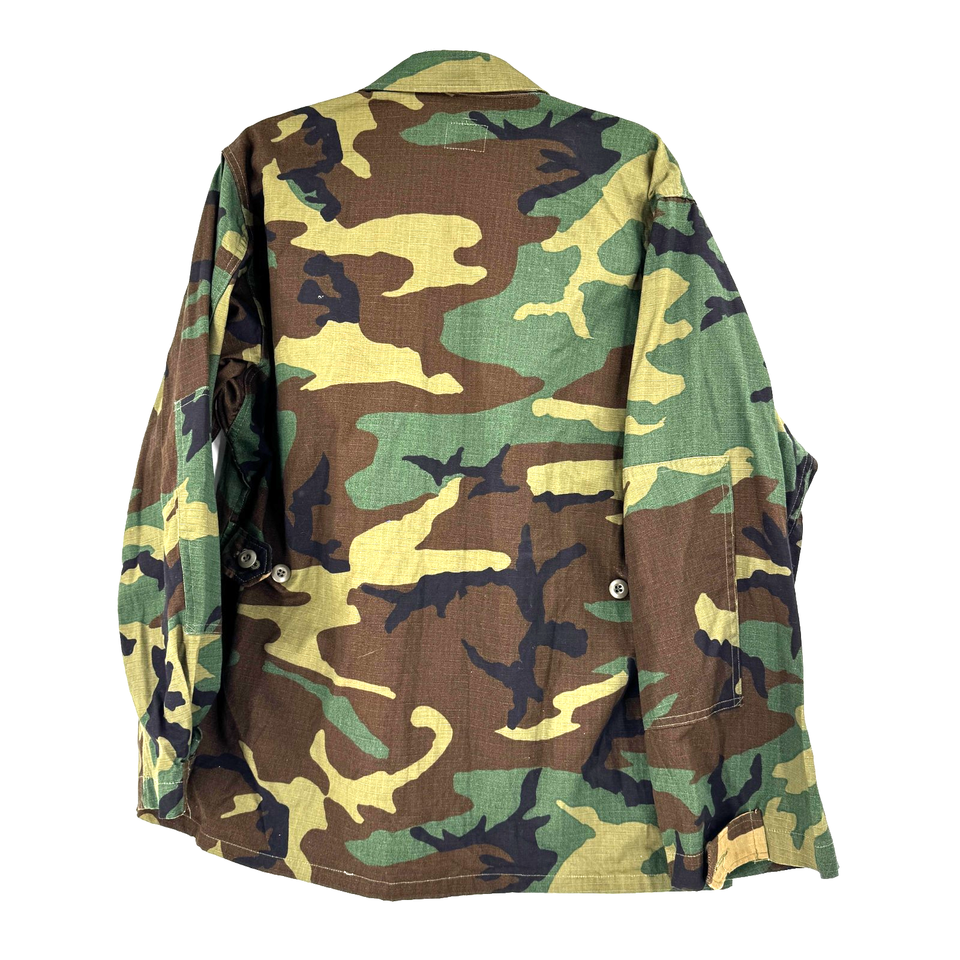 US Military Woodland Field Jacket Warn Weather Men's Medium Combat ...