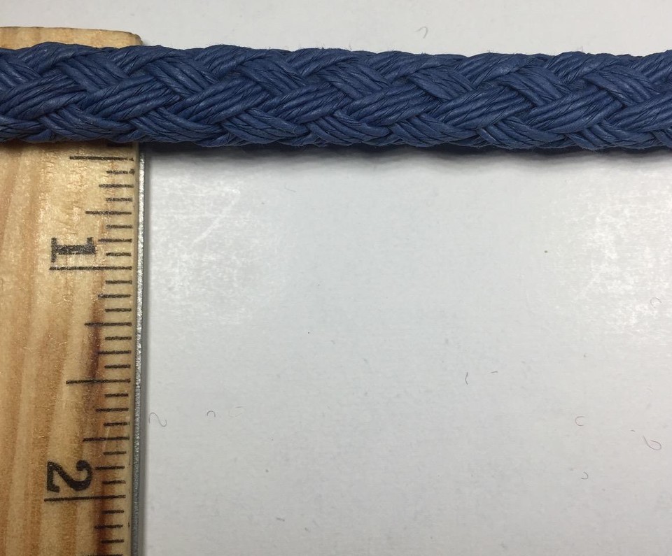 1/2" Plastic Braided Tubular Drawstring Cord -10 Continuous Yards- Many ...
