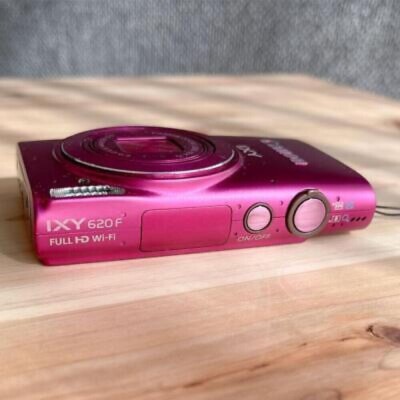 Canon IXY 620F Pink ELPH 330 12.1MP Digital Camera From w Canon IXY 620F Pink ELPH 330 12.1MP Digital Camera From w