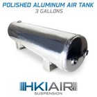 3 Gallon 6 Ports Air Tank Polished Aluminum Air Ride Suspension | eBay