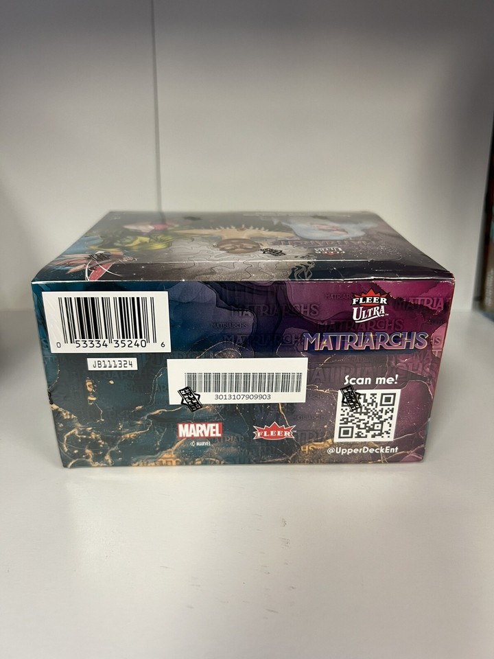 2024 UPPER DECK FLEER ULTRA MATRIARCHS MARVEL COMICS SEALED HOBBY BOX ...
