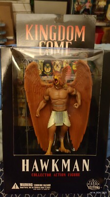 2003 DC Direct Kingdom Come "Hawkman" 8in Collector Action Figure NIB ...