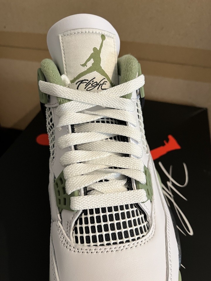 DS Size 9W/7.5M - Jordan 4 Retro Mid Seafoam W 4s | eBay