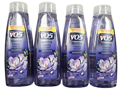 VO5 Shampoo BLOOMING FREESIA 15oz ( 4 bottles ) | eBay