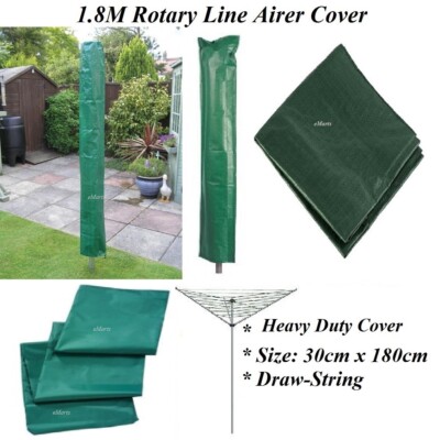 Waterproof Large Rotary Washing Line Cover Clothes Airer Parasol Cover ...