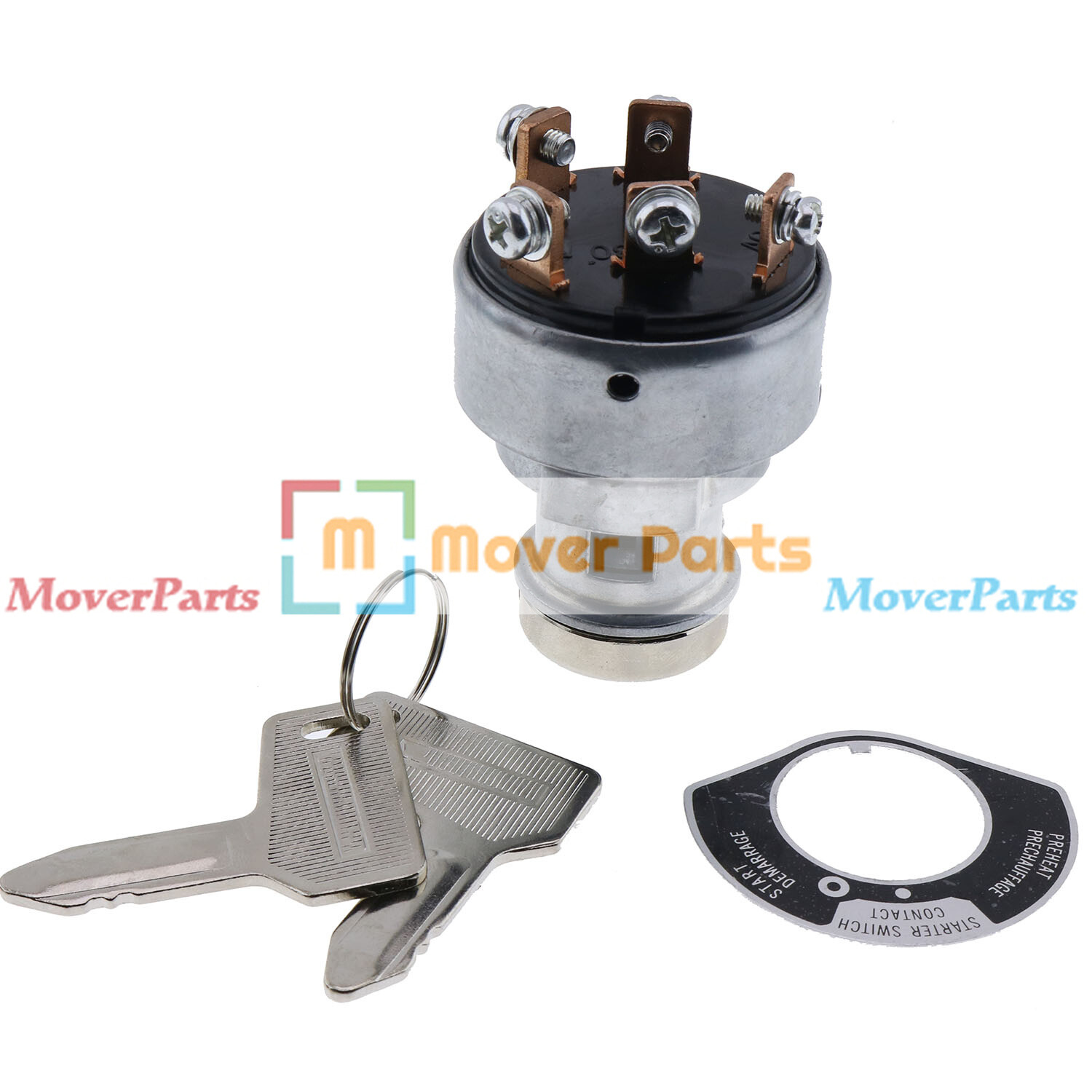 Ignition Switch W/301 Keys For Yanmar 3TNV76 3TNV76-NBK 3TNE74 3TNE74 ...