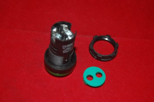 BOX OF 10PCS Pilot light Green Led Lamp 22mm Screw Terminal 24V DC/AC ...