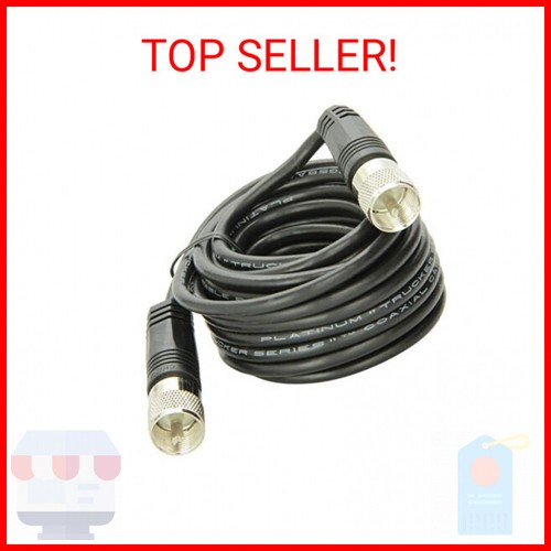 18' RG-58A/U Coaxial Cable With Pl-259 Connectors | eBay