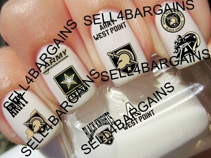 Army Nail Art
