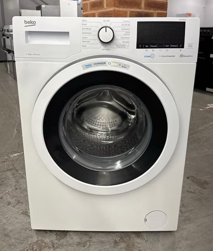 Beko 9kg 1600 Spin Washing Machine - WEY96052W | eBay UK