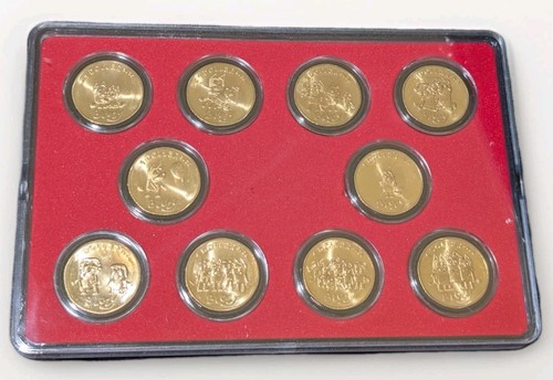 2024 $1 - Dollarbucks Bluey 10-Coin Set - Uncirculated from Tubes in ...