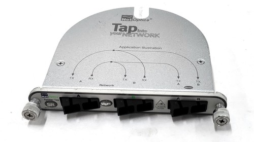 Lot of 8 NetOptics TP-50SR-SC 10 Gig MM SR-850nm 50/50 Fiber Splitter ...