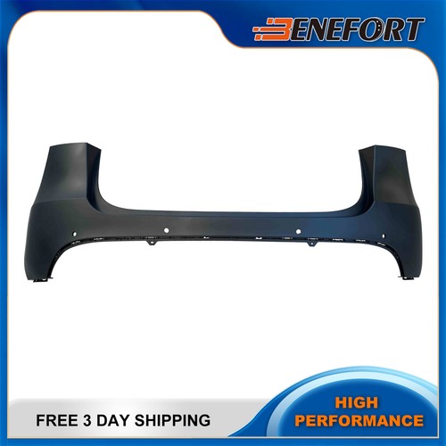 Rear Bumper Cover With Sensor Holes For 2020 2021 2022 2023 Tesla Y ...