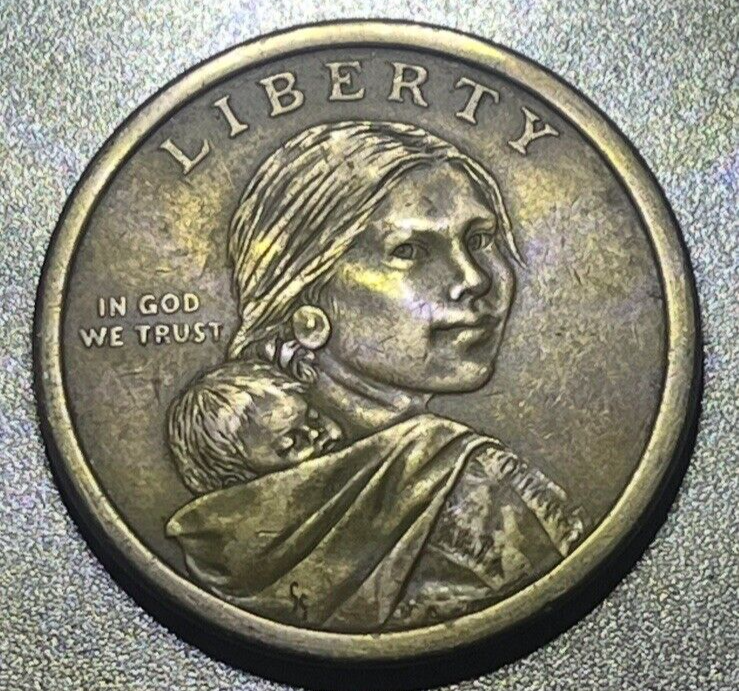 ERROR 2010 P SACAGAWEA - OFF-CENTER REVERSE, GORGEOUS COIN!!! | eBay