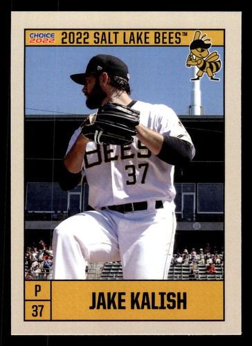 Jake Kalish 2022 Choice Salt Lake Bees #10 Salt Lake Bees | eBay