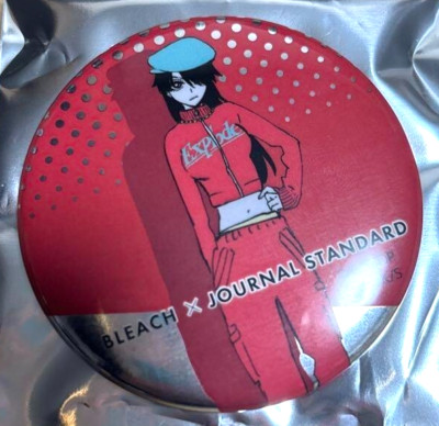 Bleach JOURNAL STANDARD Can Badge Button Bambietta Basterbine Anime JP ...