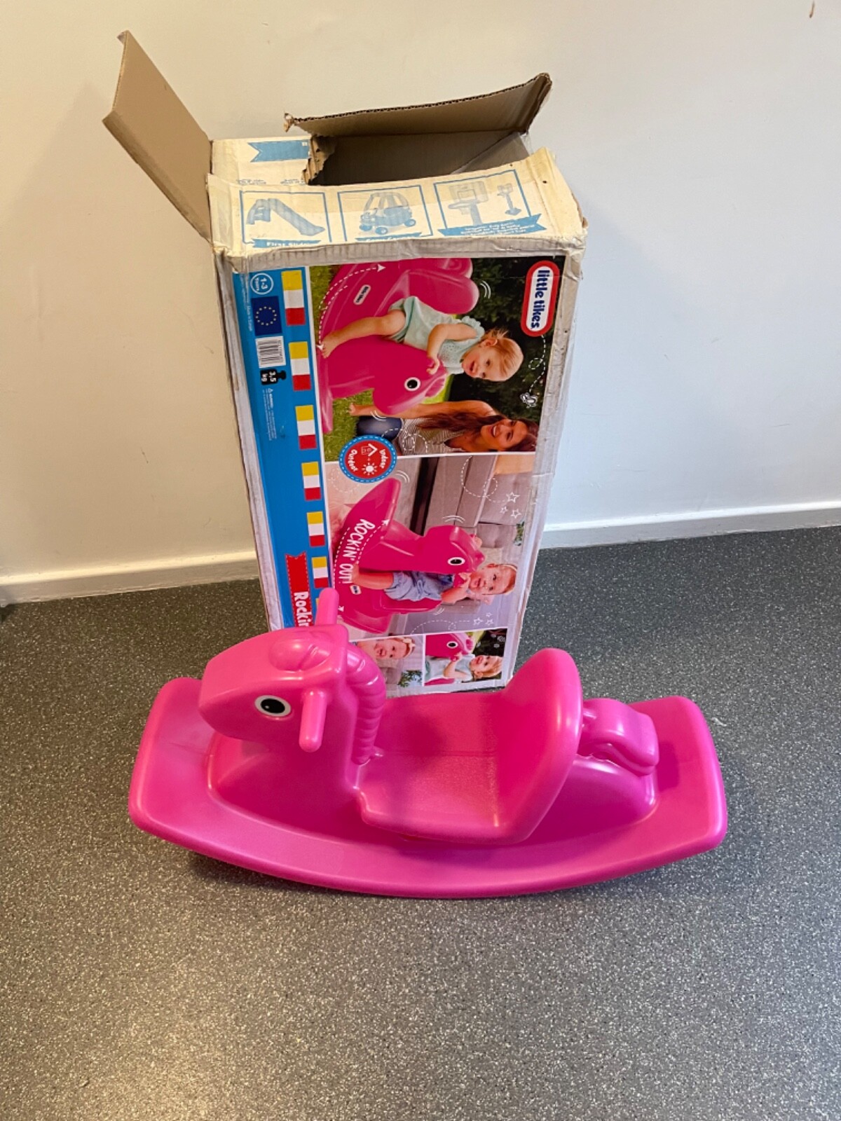 Little+Tikes+Rocking+Horse+-+Blue for sale online | eBay