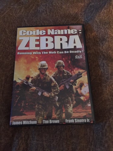 Code Name: Zebra DVD James Mitchum Tim Brown Frank Sinatra JR Action | eBay