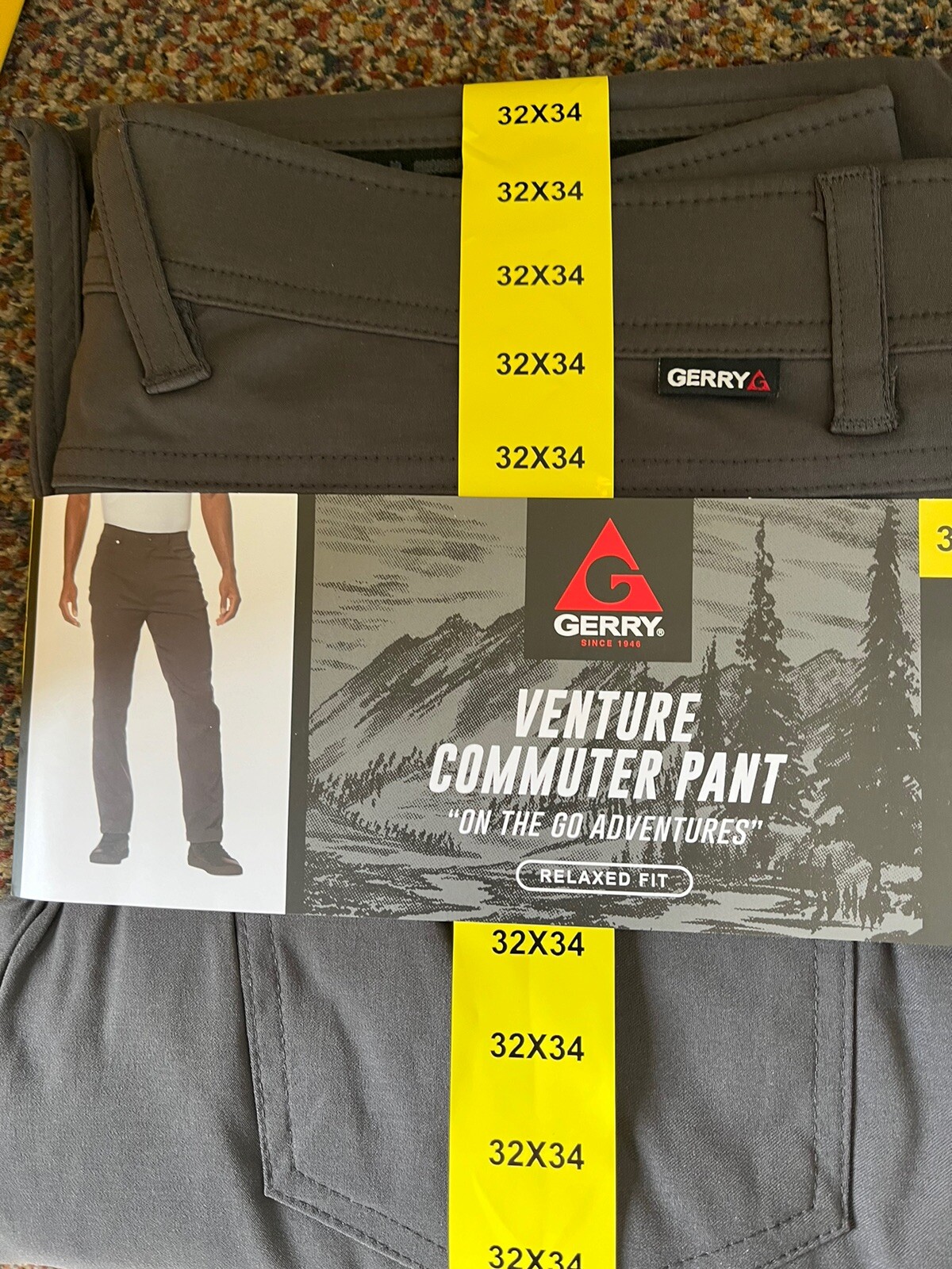 Gerry Men’s Venture Commuter Pant VARIOUS COLORS ( BLUE & GRAY ) AND ...