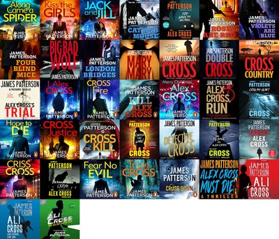 The ALEX & ALI CROSS Series By James Patterson (37 Audiobooks 298hrs ...