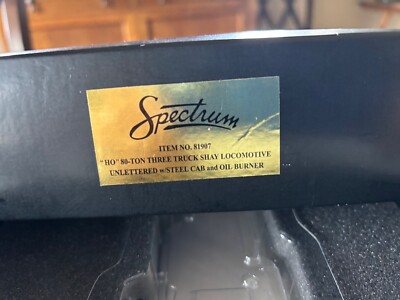 Bachmann Spectrum 80-ton #-Truck Shay Locomotive | eBay