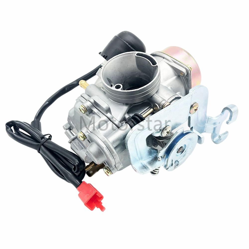 Tuned Carburetor W/ Manifold For Manco Talon Linhai Bighorn 260cc 300cc ...