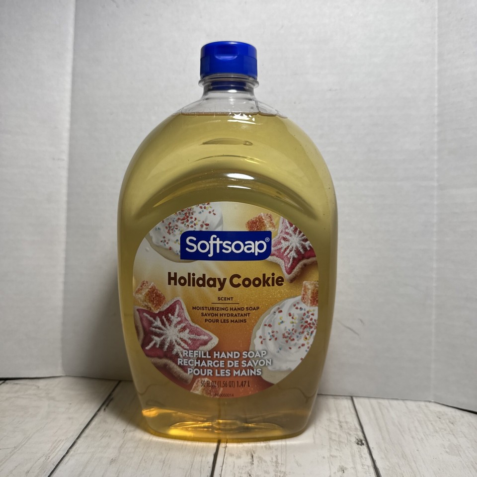 Softsoap Holiday Sugar Cookie Limited Edition Hand Soap Refill 50 Oz ...