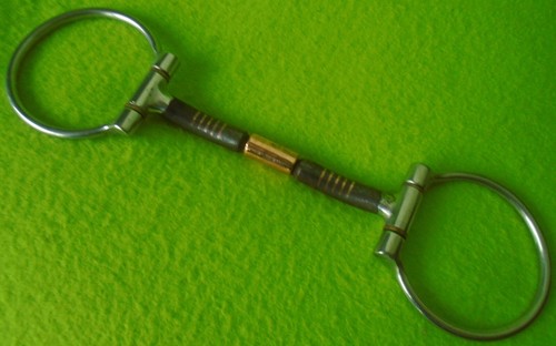 High QUALITY Billy Allen Dee D-Ring Snaffle BIT~5" Copper Inlay SWEET IRON Mouth | eBay