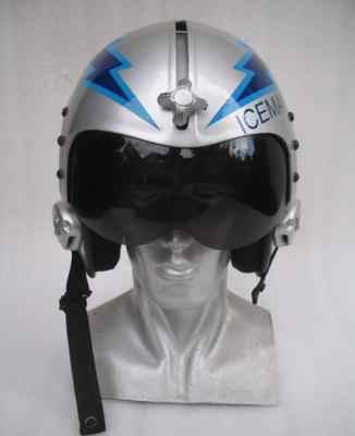 TOP GUN ICEMAN FLIGHT HELMET MOVIE PROP PILOT NAVAL AVIATOR USN NAVY | eBay
