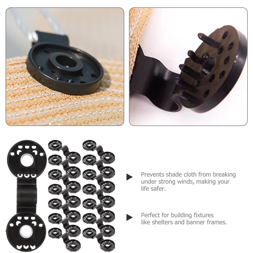 30pcs Sun Shade Fixing Clip Clip riutilizzabile Sun Shade Film Clips ...