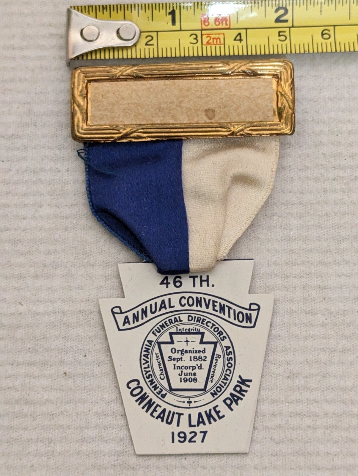 1927 Conneaut Lake Park Pa 46th Annual Funeral Directors Convention ...